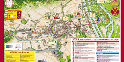 Viedeň mapy - Mapy Viedeň (Rakúsko)